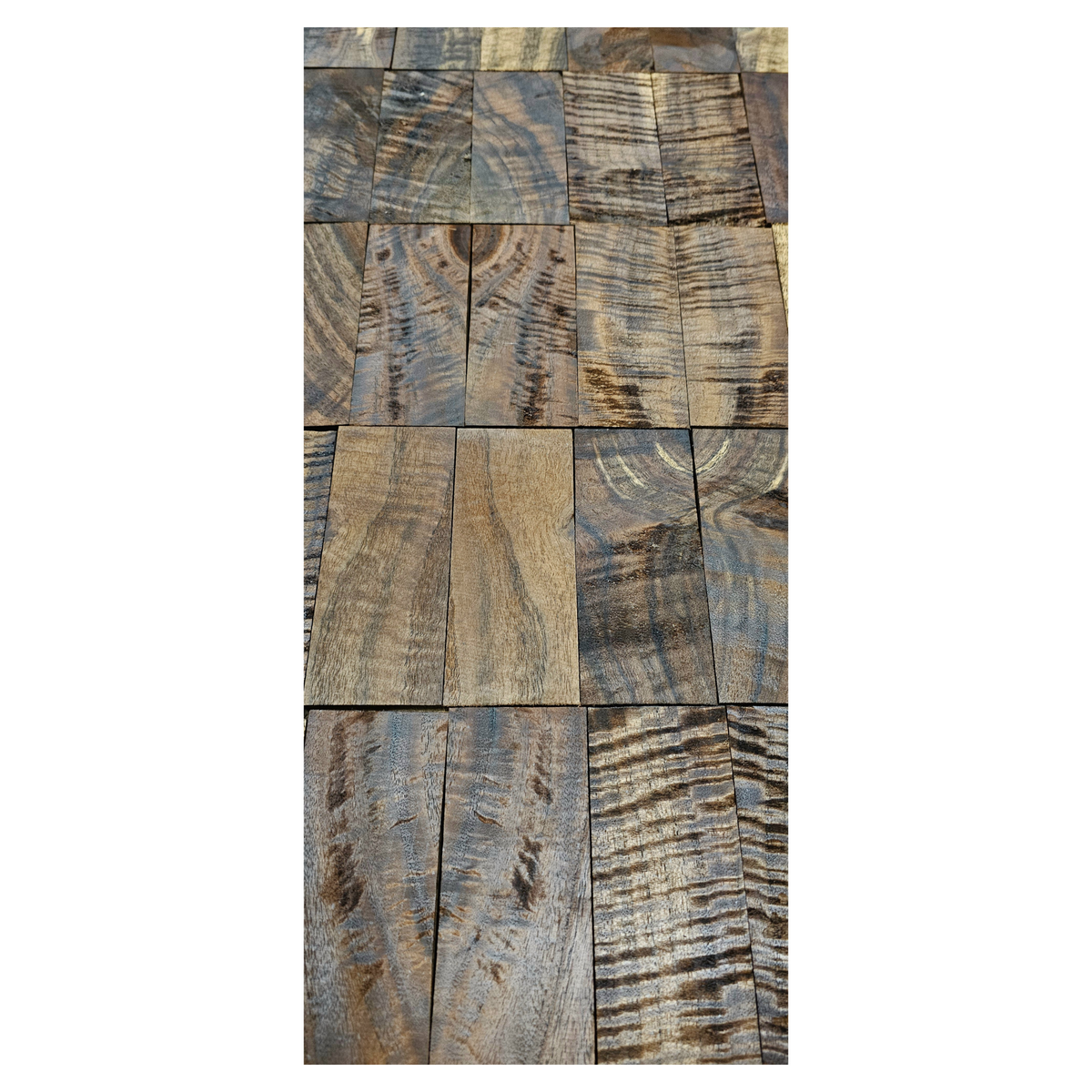 Claro Walnut Knife Scales - 2 pc Bookmatched Set